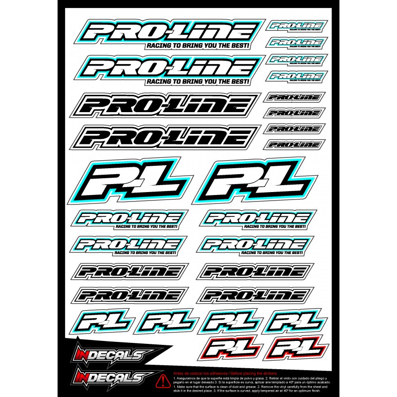 Sticker sheet Proline